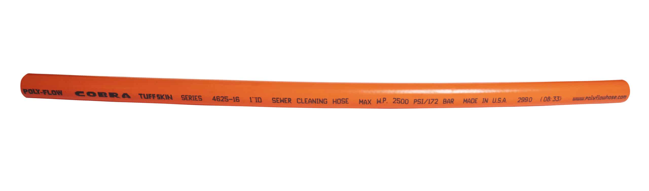 COBRA Sewer Hose 180m x 1" 2500psi Orange - KOR